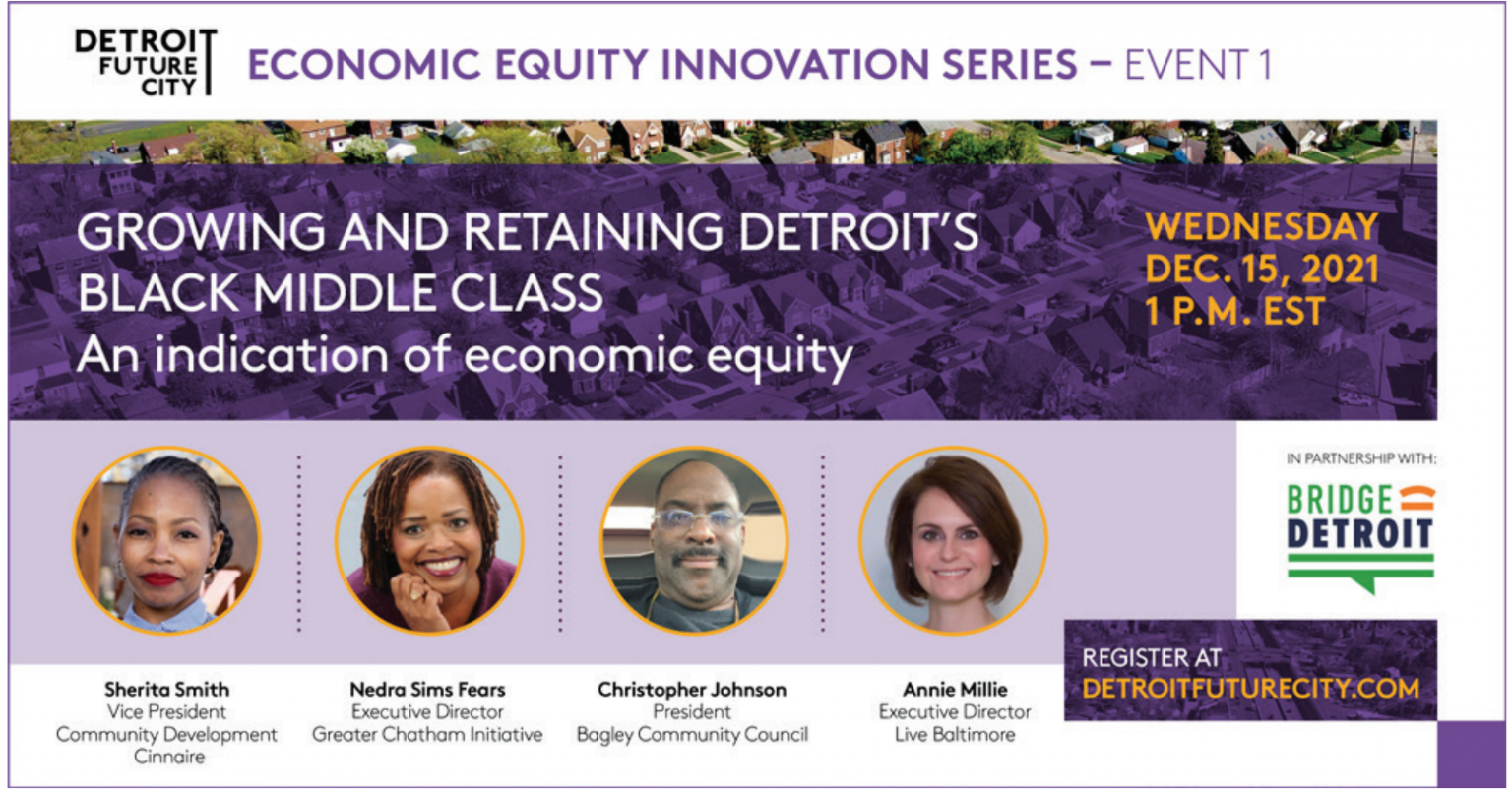 Economic Equity Innovation Series | Detroit Future City