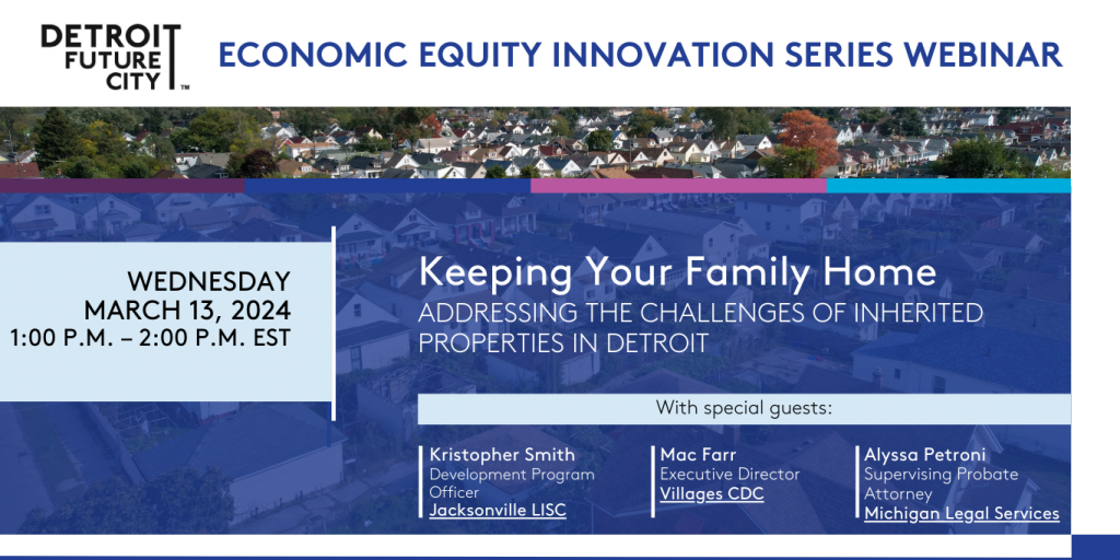 | Detroit Future City
